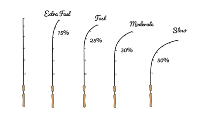 Fishing Rod Action Chart: Extra-Fast To Slow – All Fishing Gear